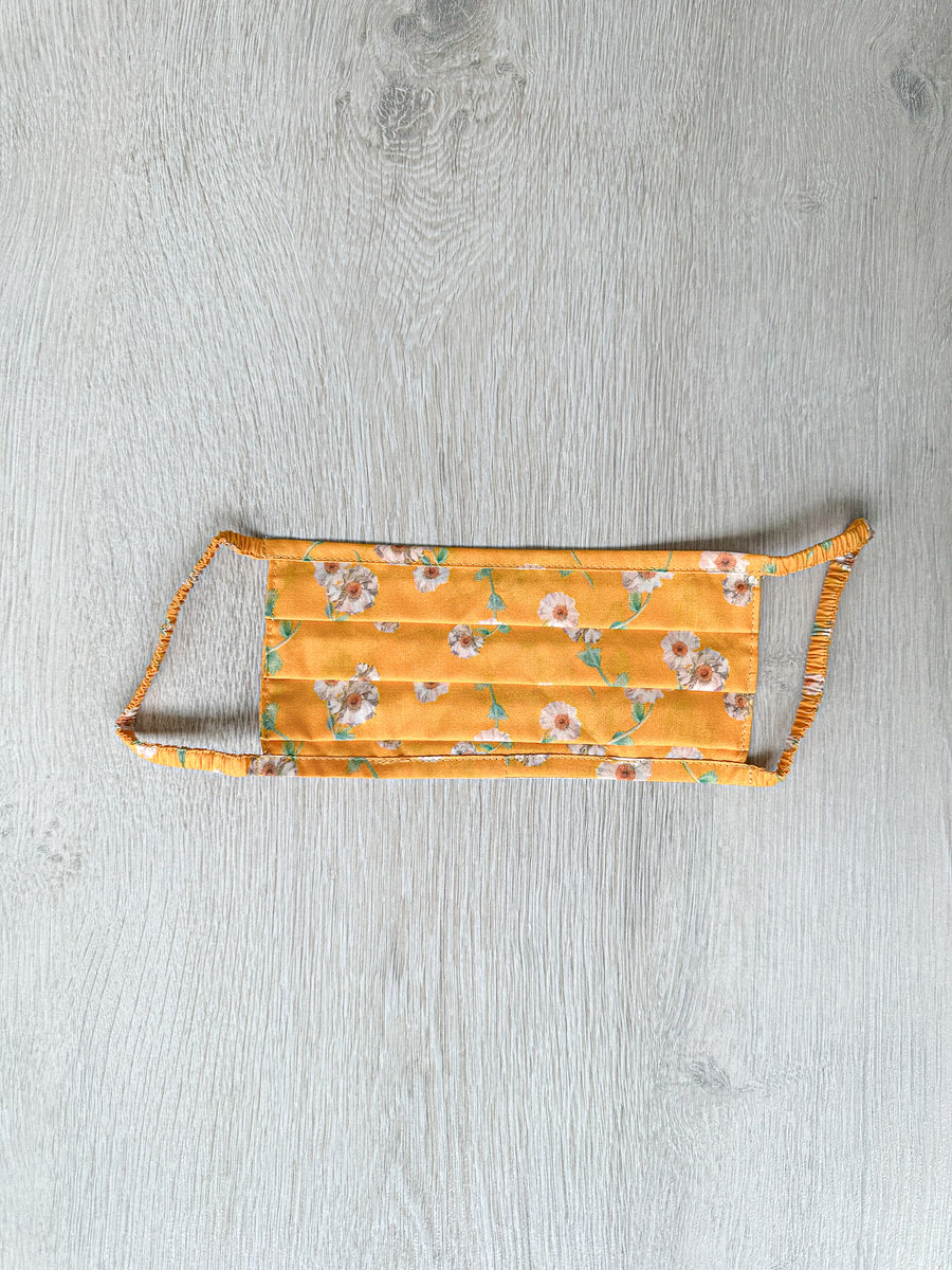 The Vampire's Wife YellowThe Cotton Daisy Liberty Fabric Floral Print ...